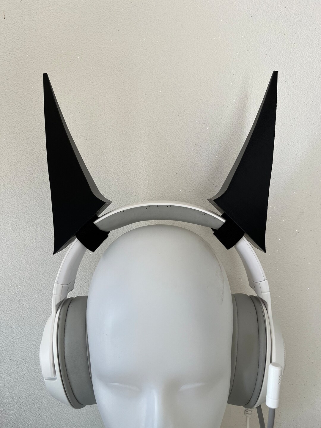 Super Bat Ears for Headphones / Headset for Streaming Anime Cosplay - Etsy