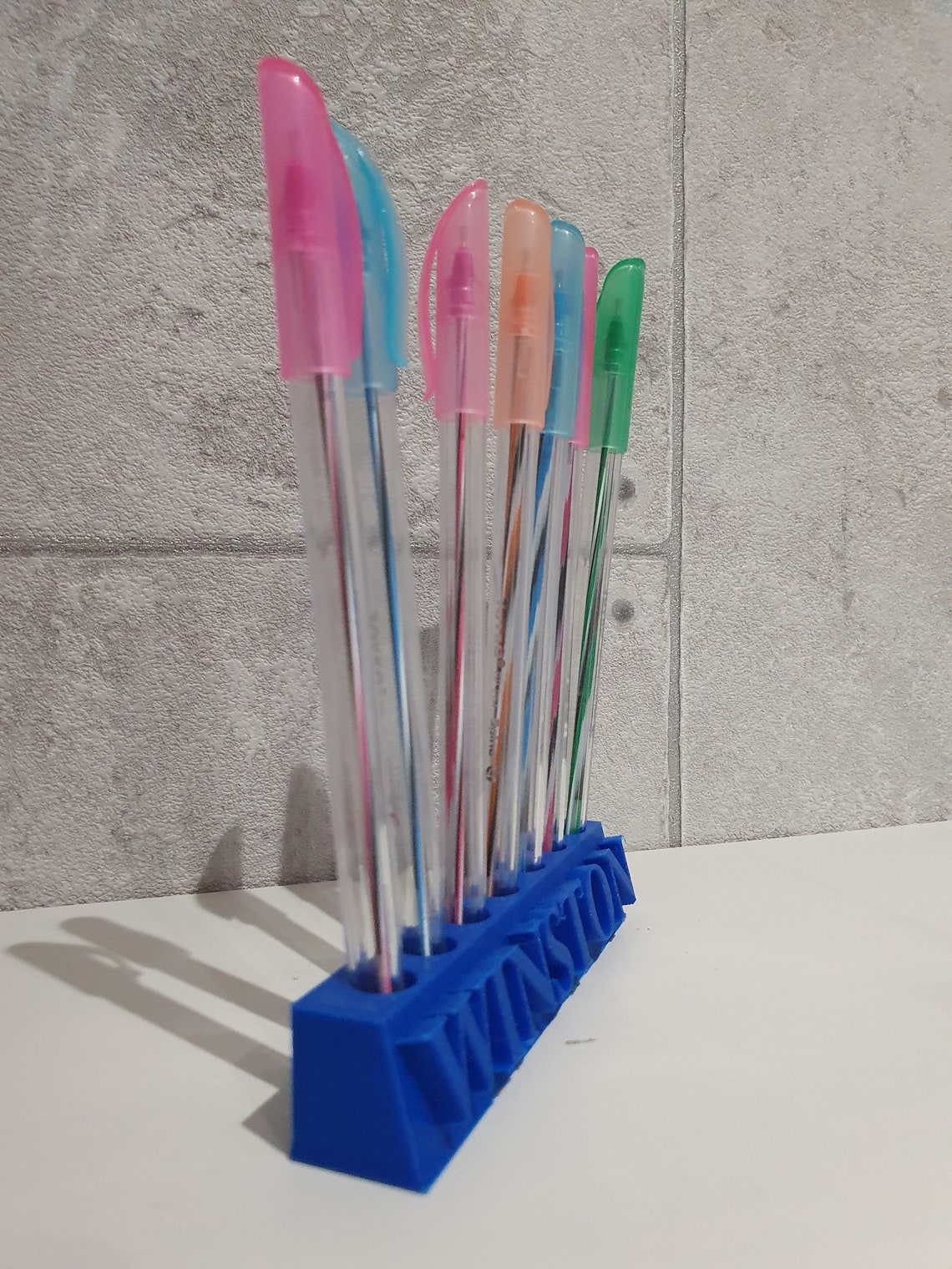 Pen Holder 3D Printed, Custom Name and Personalized Name for Gifts - Etsy