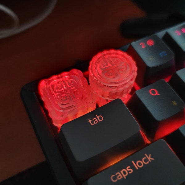 3d Printed Glowing Gaming Keycaps - Etsy