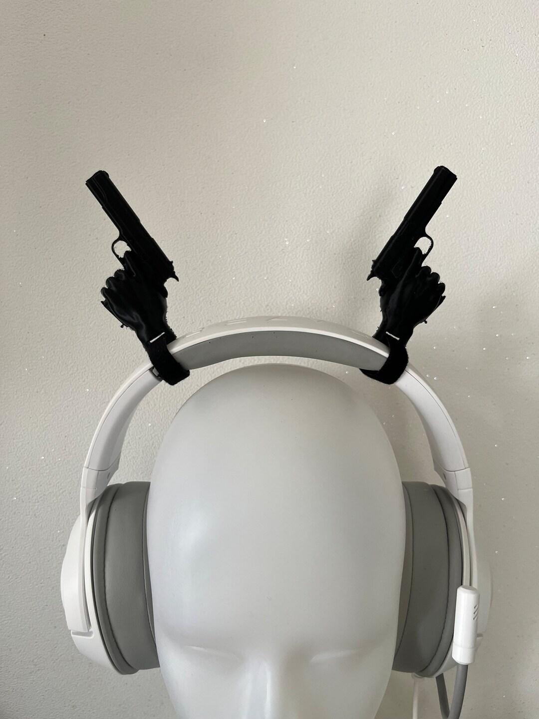 Hand With Gun for Headphones / Headset for Streaming Anime Cosplay - Etsy