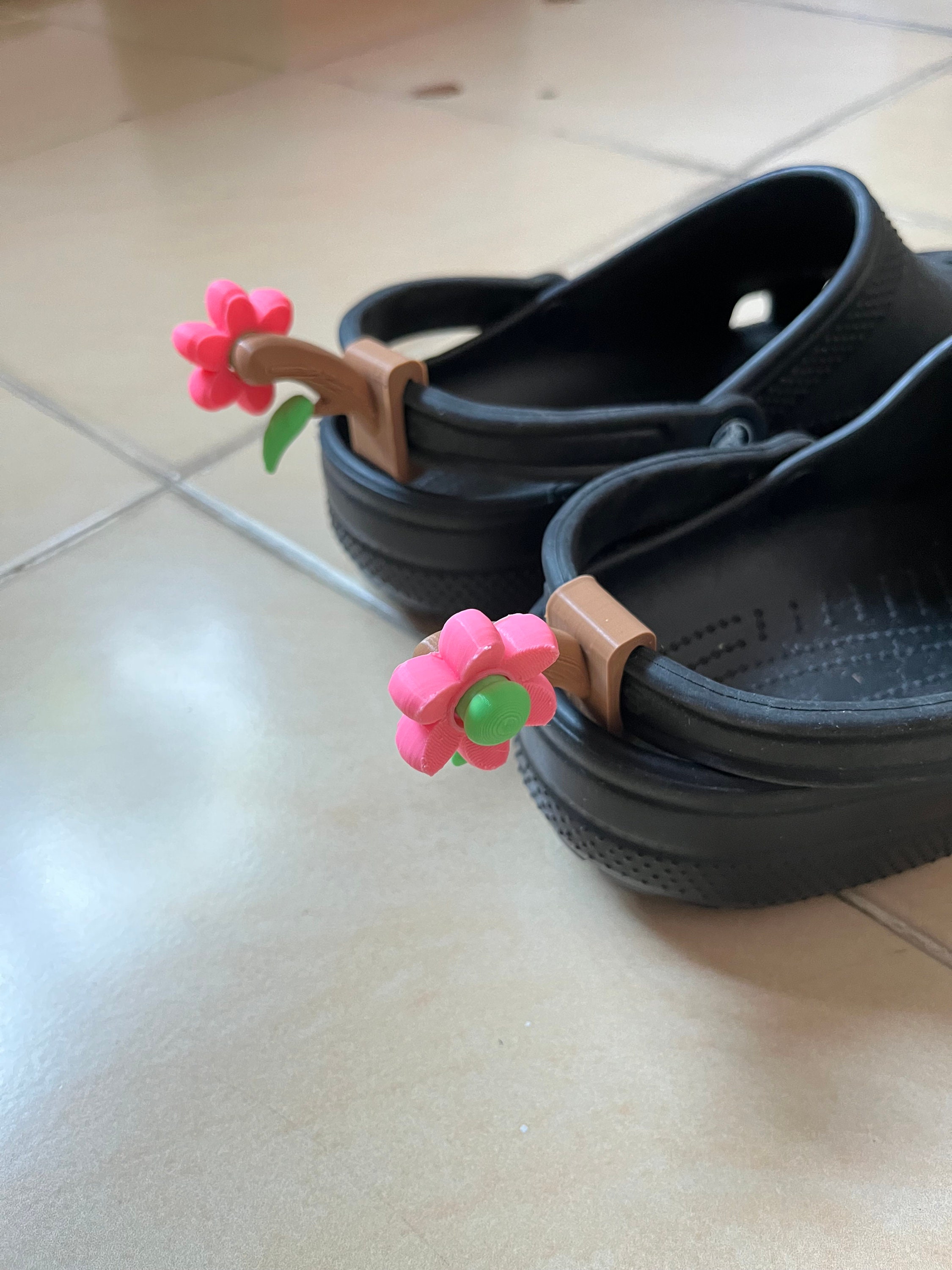 Flower Side Spurs for Croc With Many Color Selection - Etsy