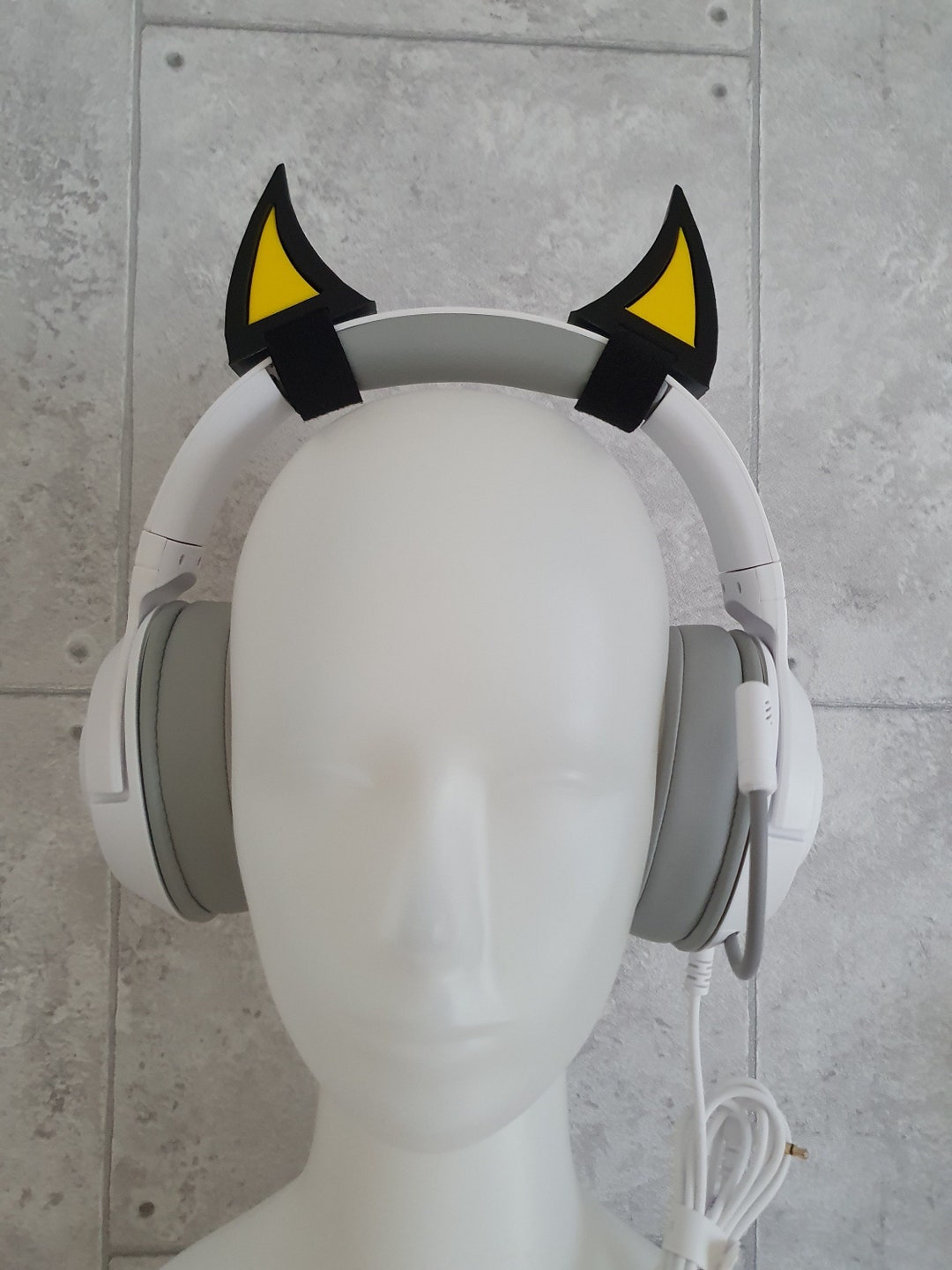 Bat Ears for Headphones / Headset for Streaming Anime Cosplay - Etsy