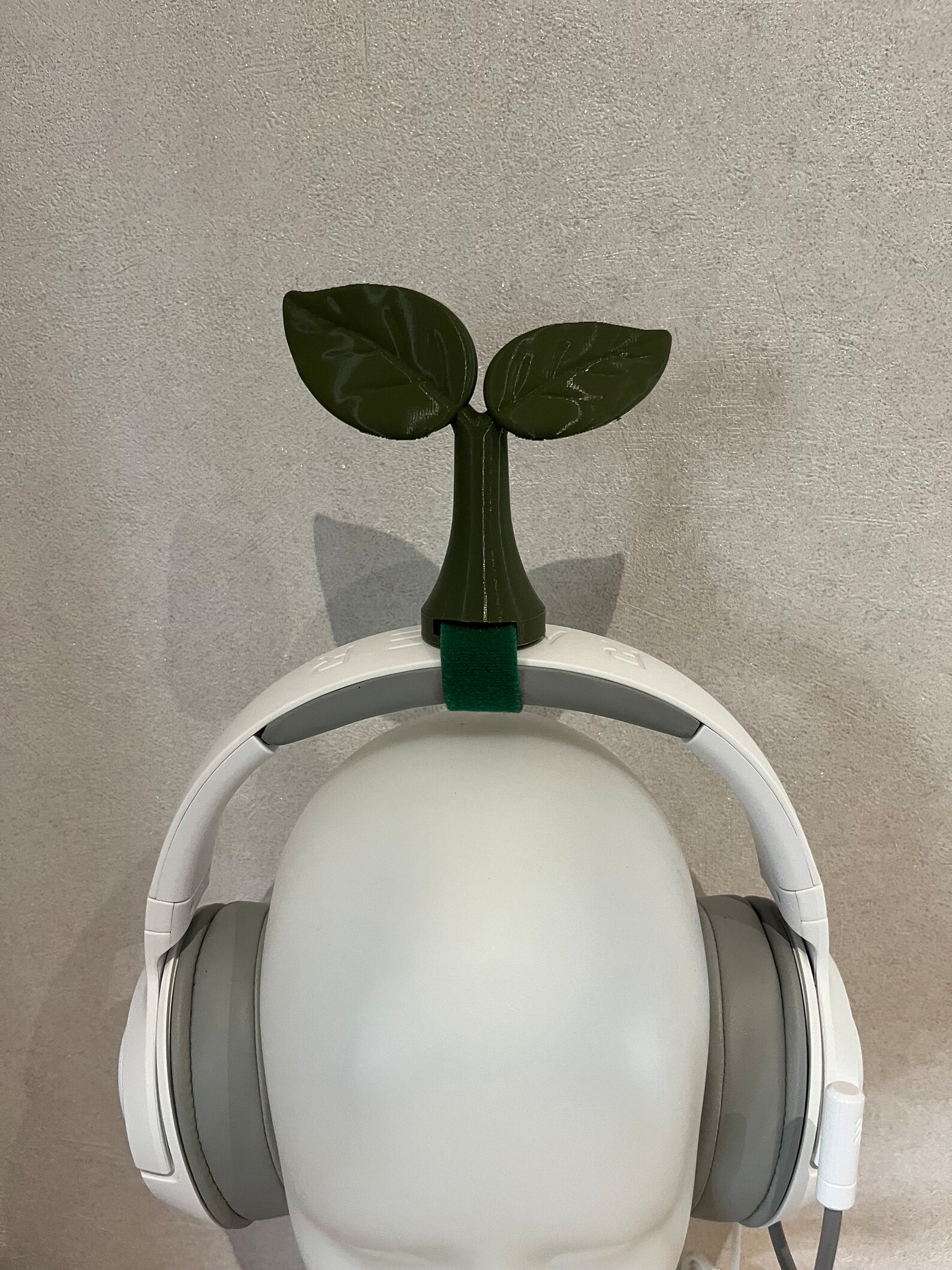 Sprout Leaf for Headphones / Headset for Streaming Anime Cosplay - Etsy