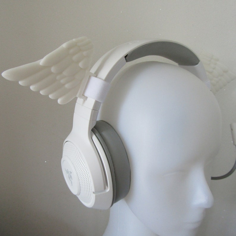 Side Kawaii Wings for Headphones / Headset for Streaming Anime - Etsy