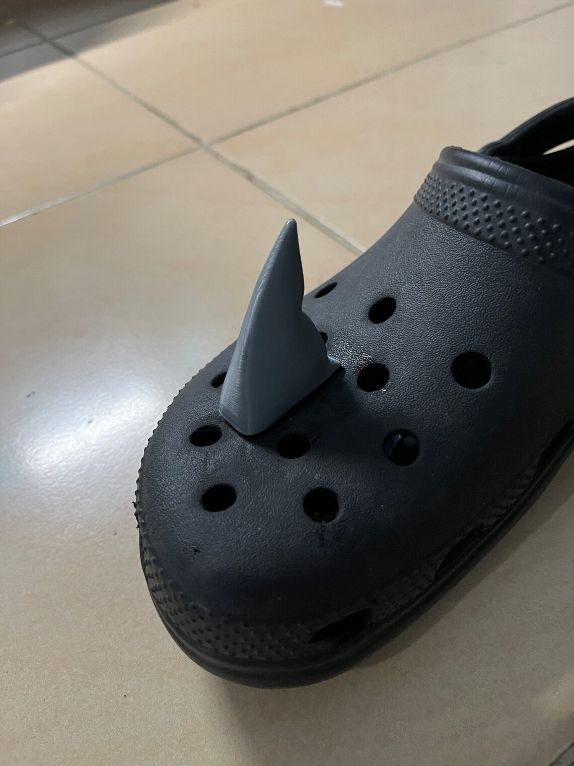 Shark Fin Charm 3d Printed for Croc - Etsy