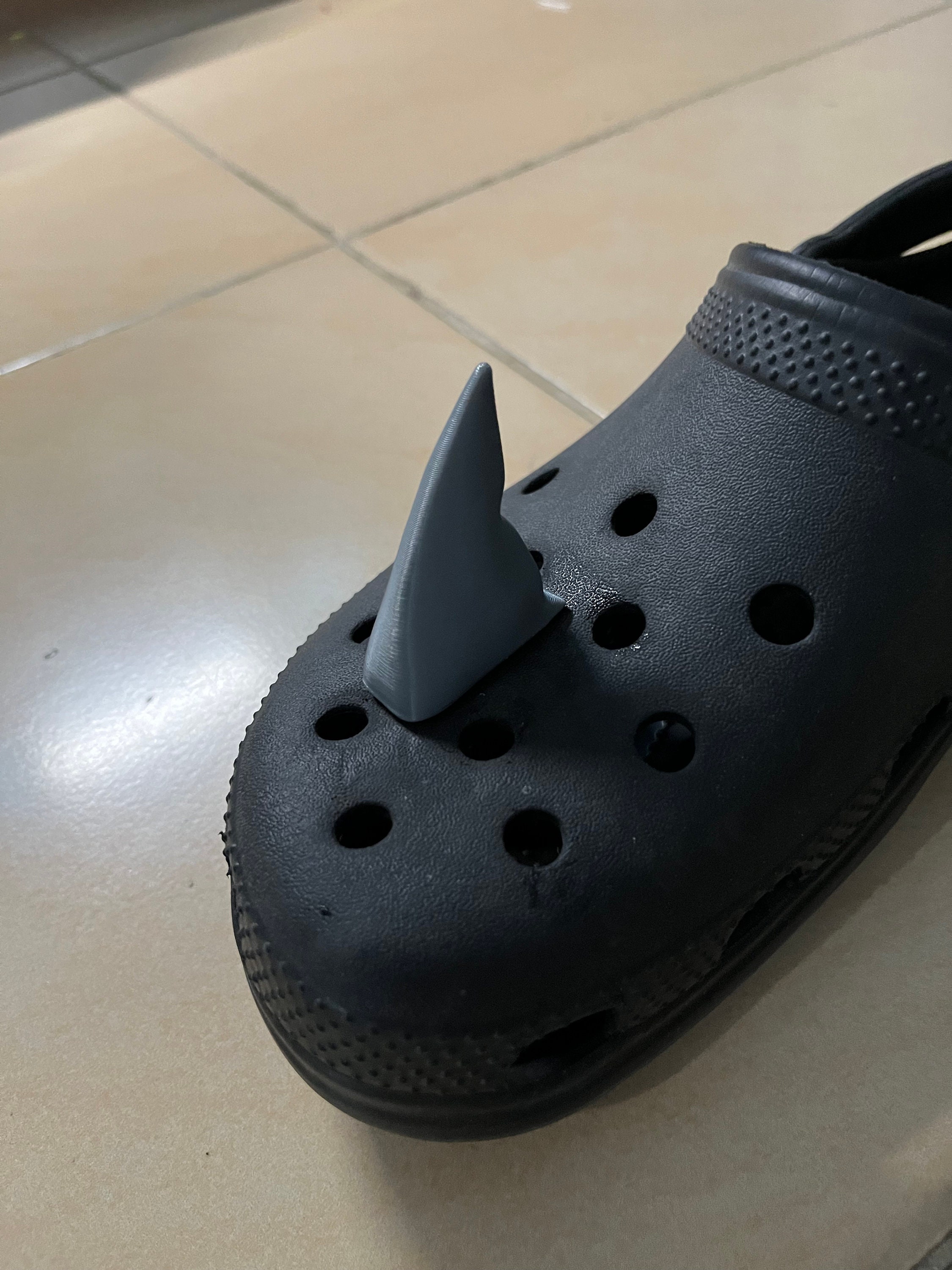 Shark Fin Charm 3d Printed for Croc - Etsy