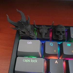 Skull Artisan Keycaps 3D Printed - Etsy