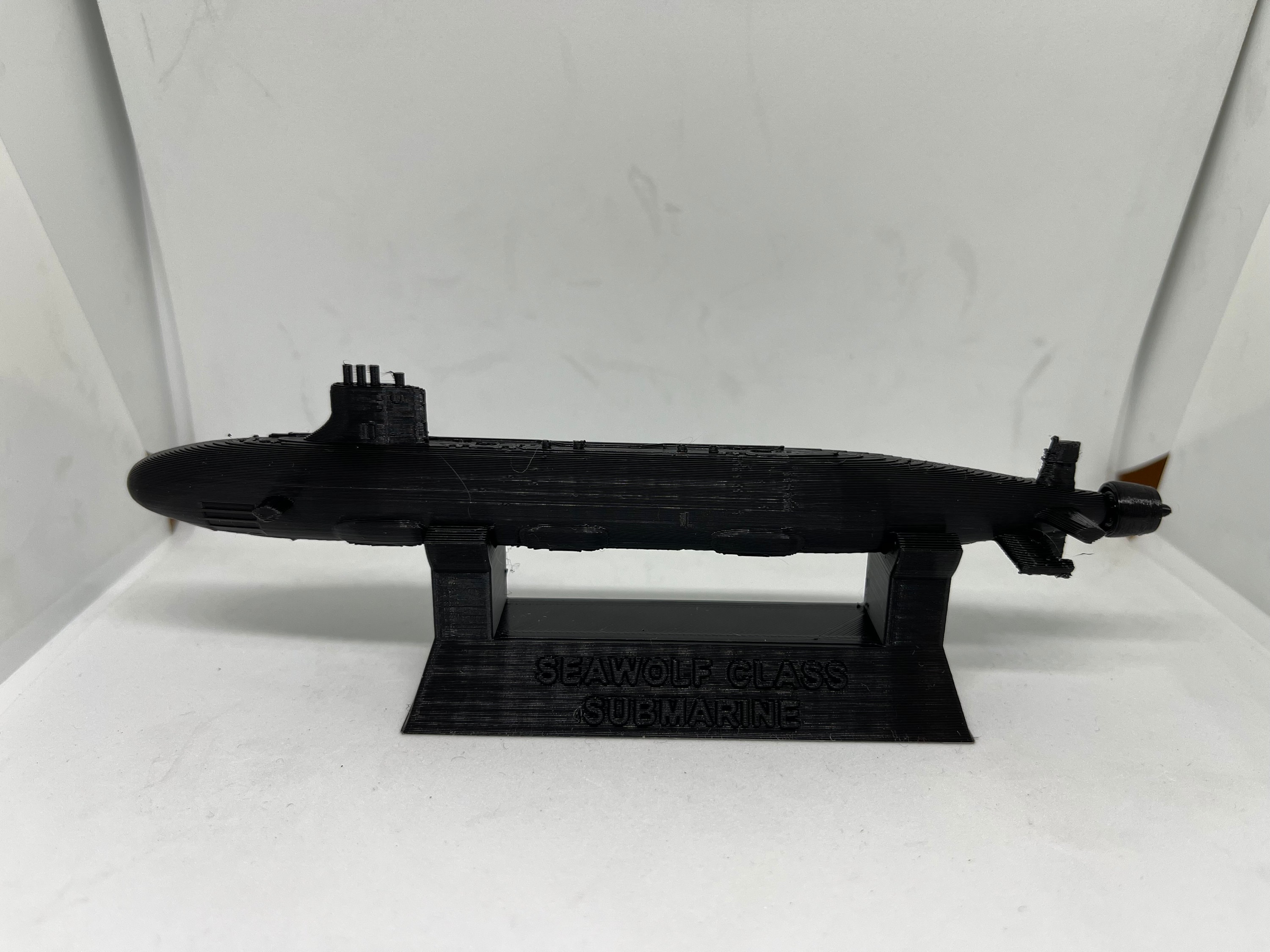 Seawolf-class Submarine Scale 750 United States Navy 3D - Etsy