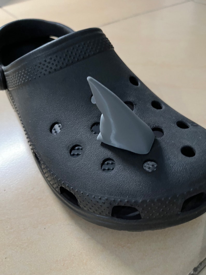 Shark Fin Charm 3d Printed for Croc - Etsy