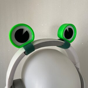 Flat Frog Eyes for Headphones / Headset for Game Fun Streaming Anime ...