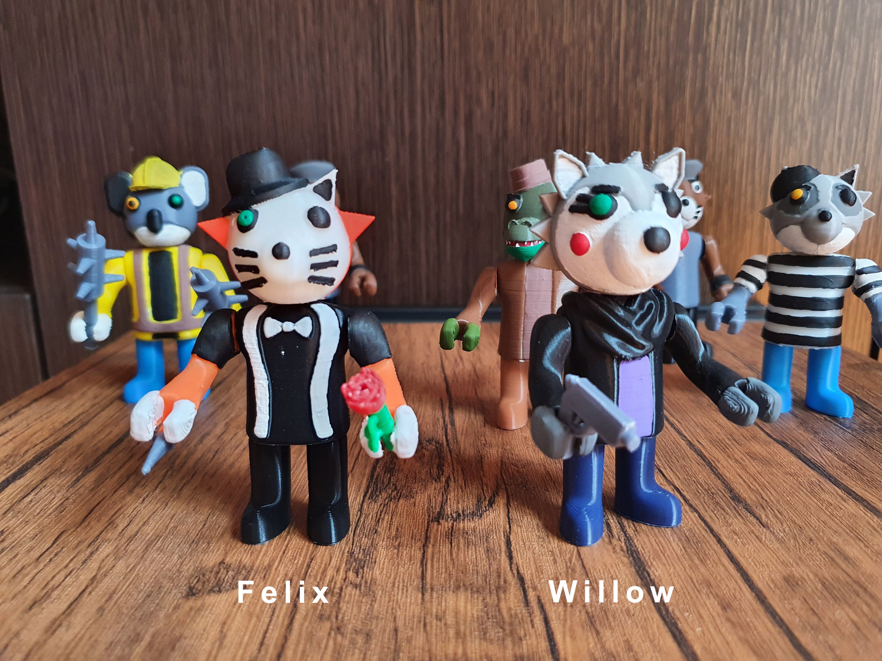 Koalie Alfis Rash Felix Willow Blackbear Filip Fullbody | Etsy