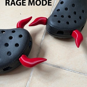 Devils Horns Charms for Croc - Etsy
