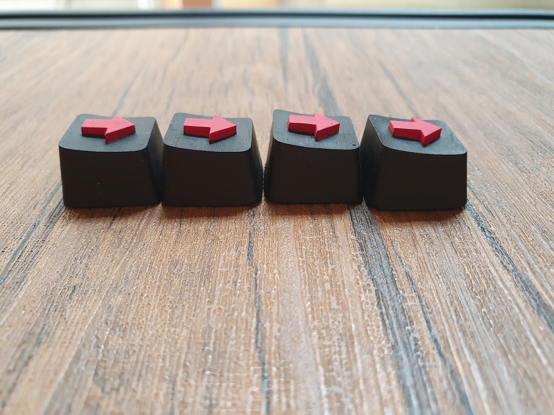 Arrow Mechanical Keycaps 3D Printed | Etsy