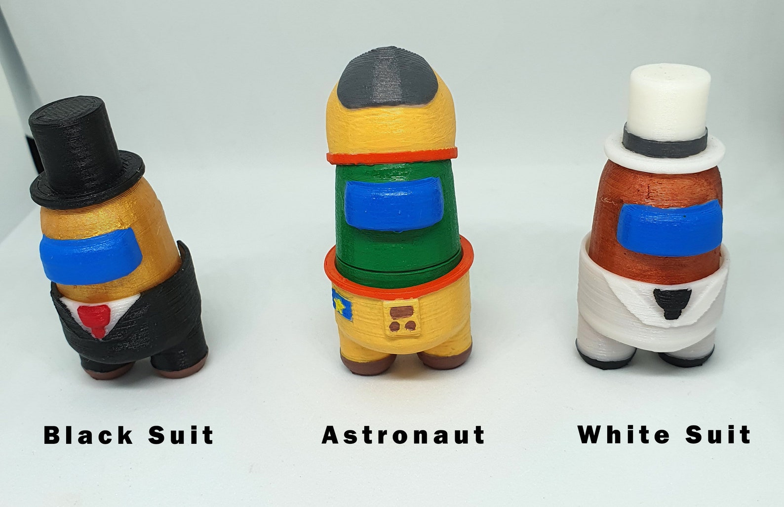 Skin Astronaut Crewmate Figures - Etsy