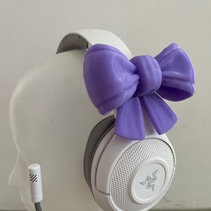 Pair of Bows for Headphones / Headset for Streaming Anime Cosplay - Etsy