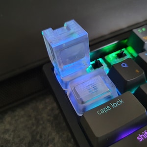 Clear Monitor and Keyboard Mouse Mechanical Keycaps 3D Printed - Etsy