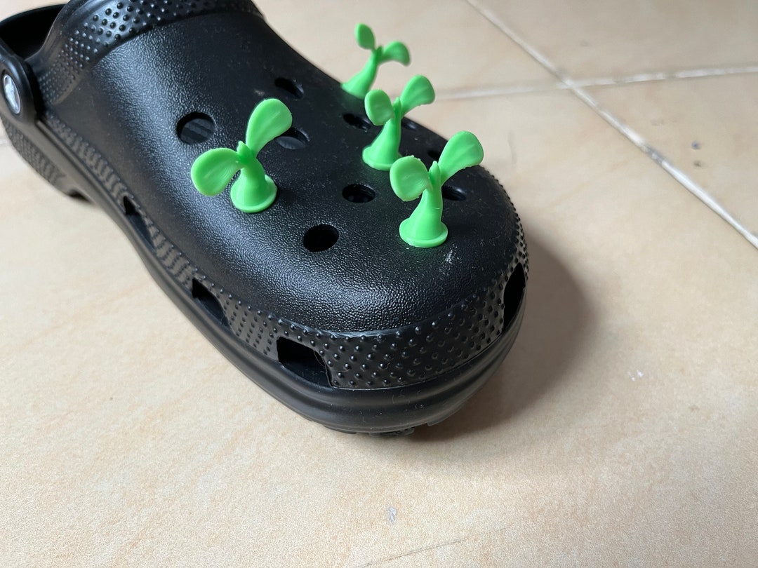 Sprout Leaf Charms for Croc - Etsy