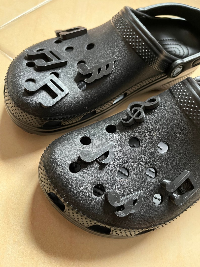 Music Note Charms for Croc - Etsy