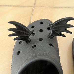 Bat Wing Stand Charm 3d Printed for Croc With Many Color Selection - Etsy