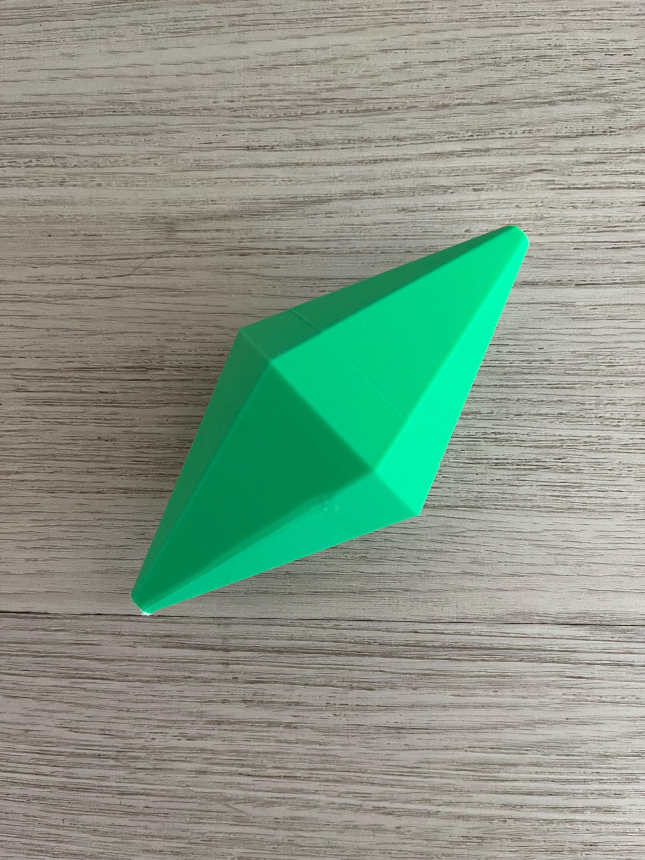 Plumbob Diamond Lamp USB Wall Night Light Plug 3D Print - Etsy