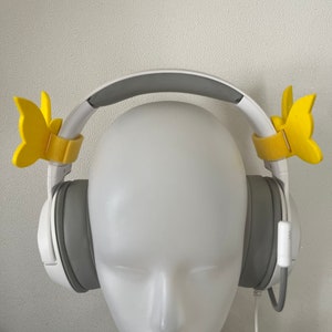 Big Butterfly for Headphones / Headset for Streaming Anime Cosplay - Etsy