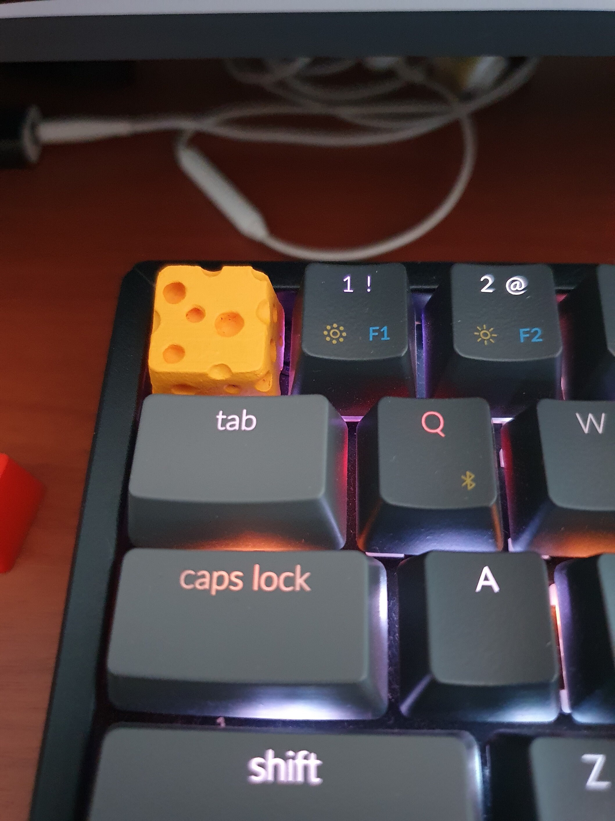 Cheese Mechanical Keycaps 3D Printed - Etsy