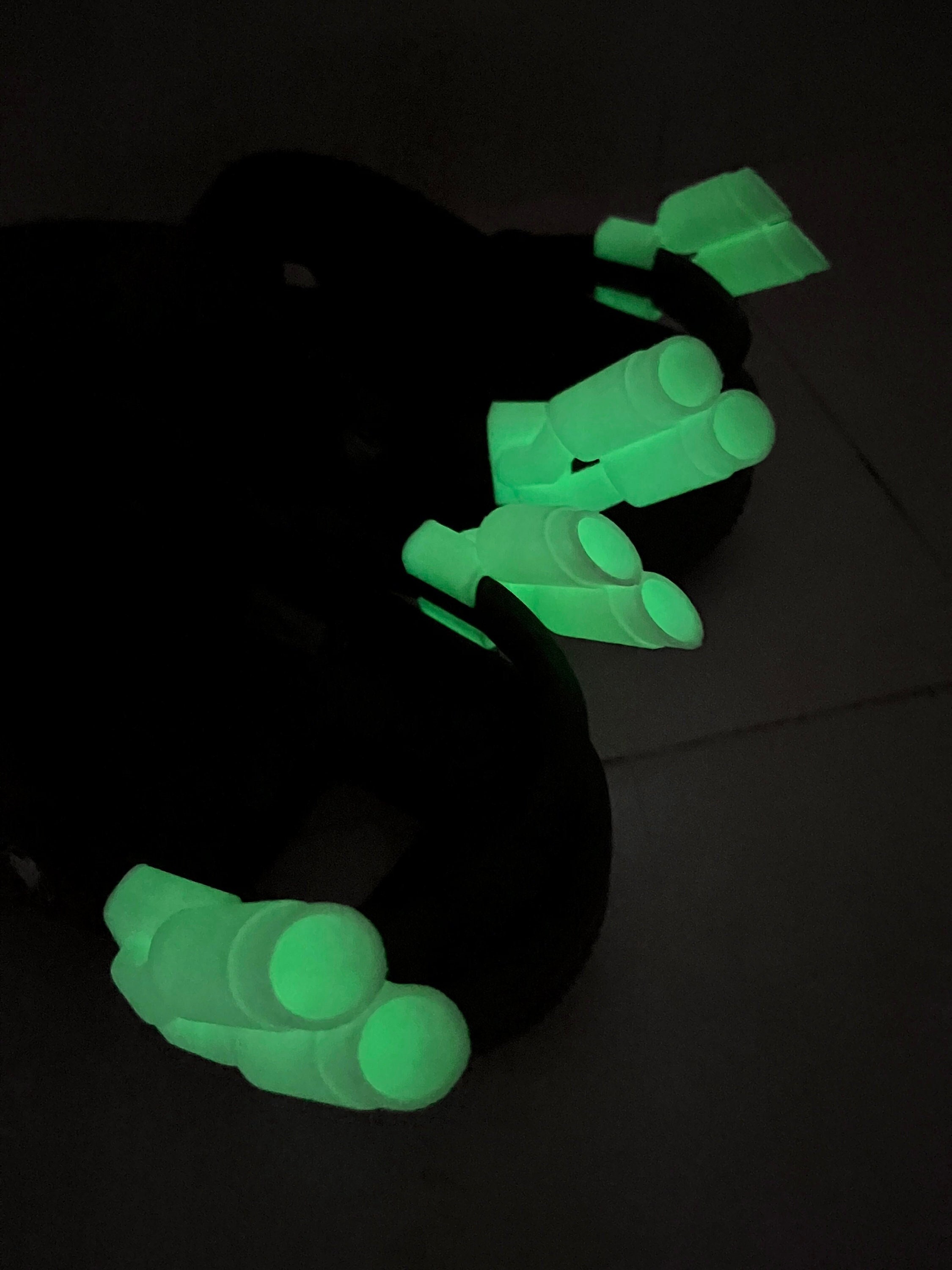 Glow in the Dark Twin Muffler Exhaust for Croc - Etsy