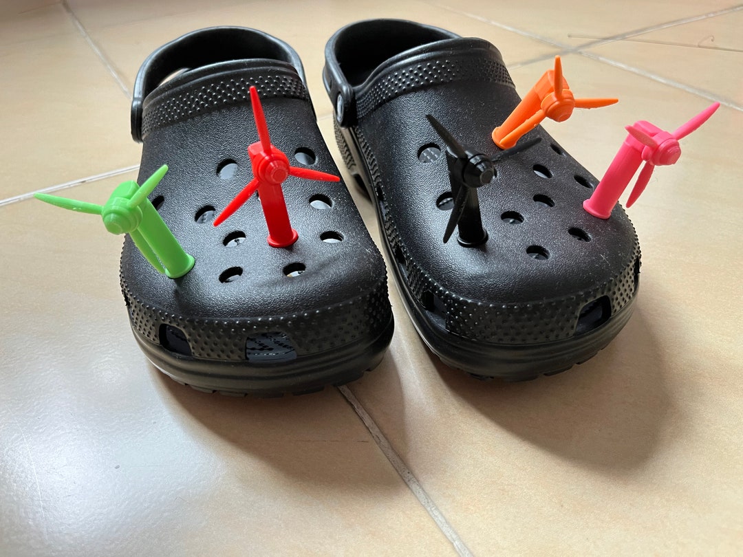 Turbine Windmill for Croc With Many Color Selection - Etsy