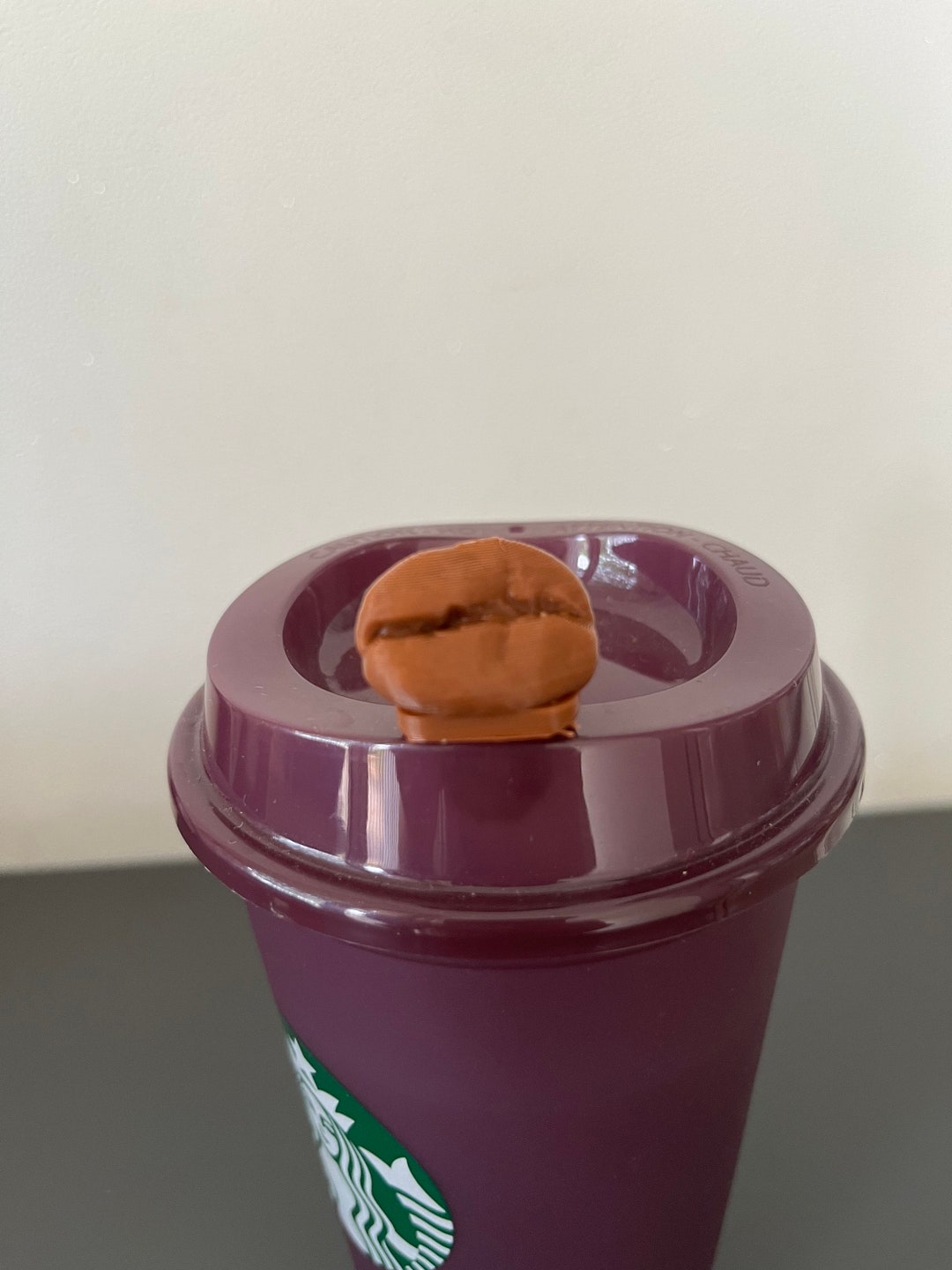 Coffee 3D Printed Hot Drink Stopper Reusable Cup - Etsy