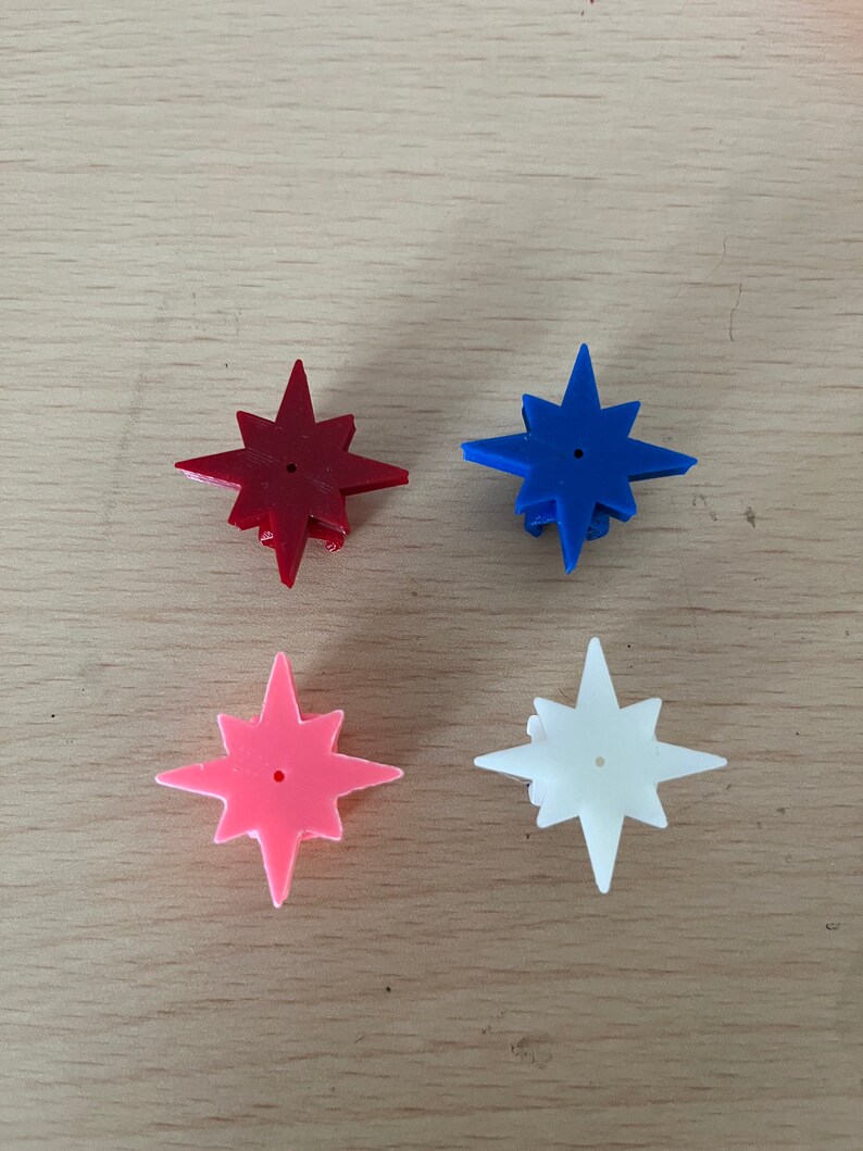 Star Clip 3D Printed for Apple Pencil/pencil - Etsy