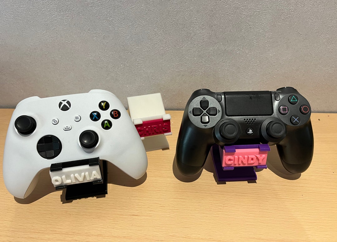 Console Controller Stand Holder 3D Printed, Custom Name for Gifts - Etsy