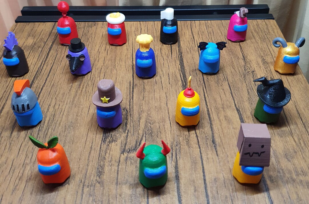 Ghost Astronaut Crewmate Figures - Etsy