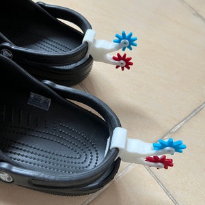 Dual Spurs for Croc With Many Color Selection - Etsy