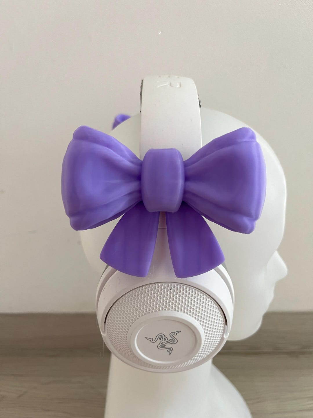 Pair of Bows for Headphones / Headset for Streaming Anime Cosplay - Etsy