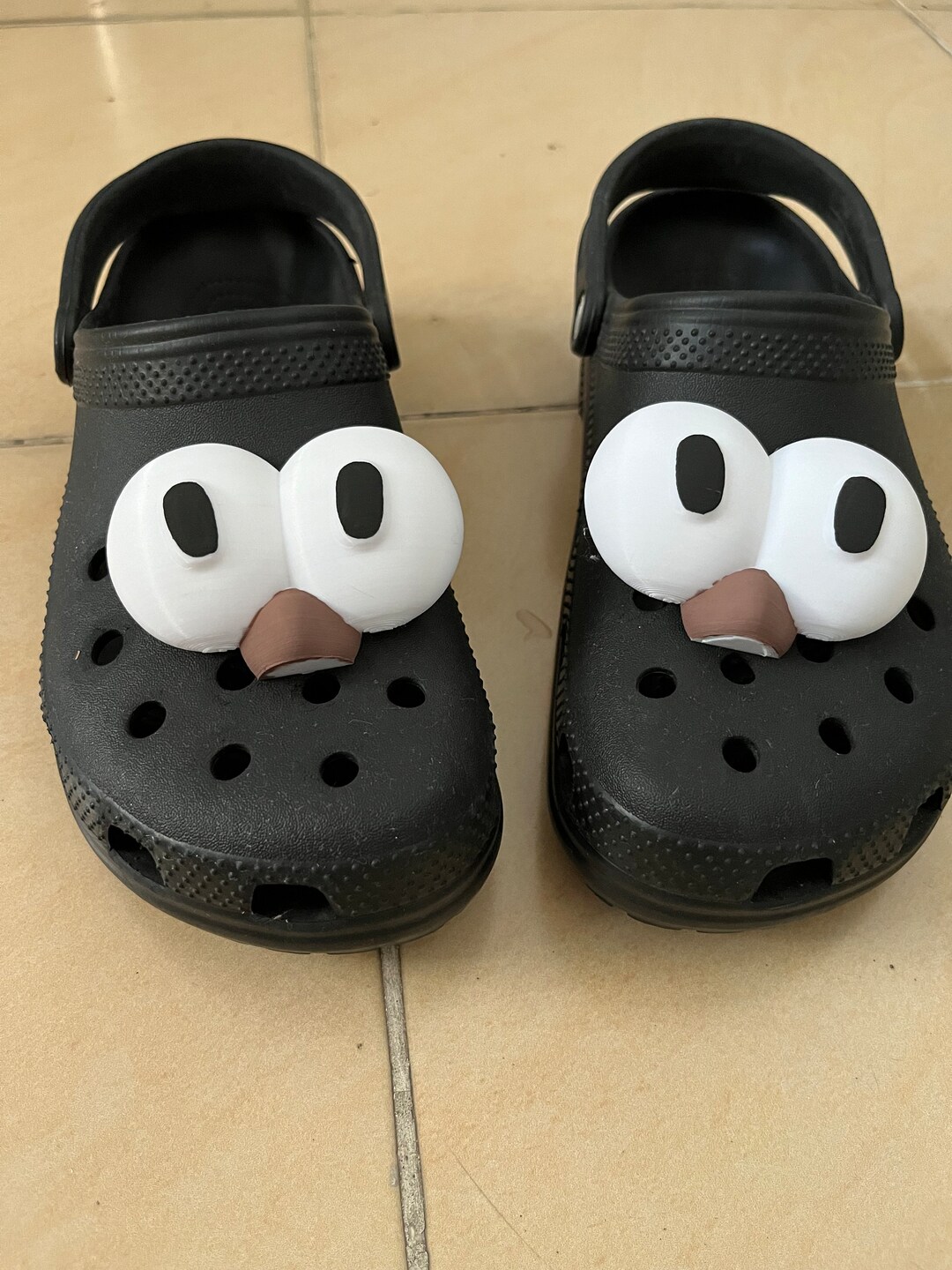 Funny Face Charm 3d Printed for Croc With Many Color Selection - Etsy