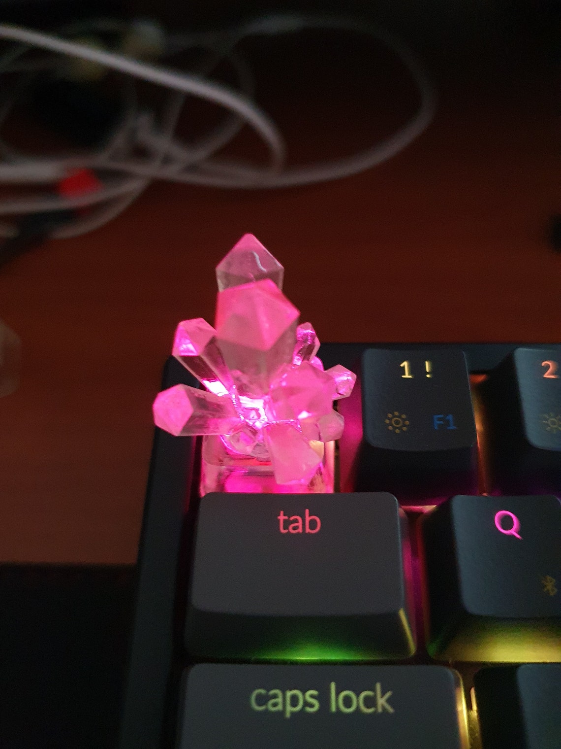Clear Crystal Mechanical Keycaps 3D Printed - Etsy