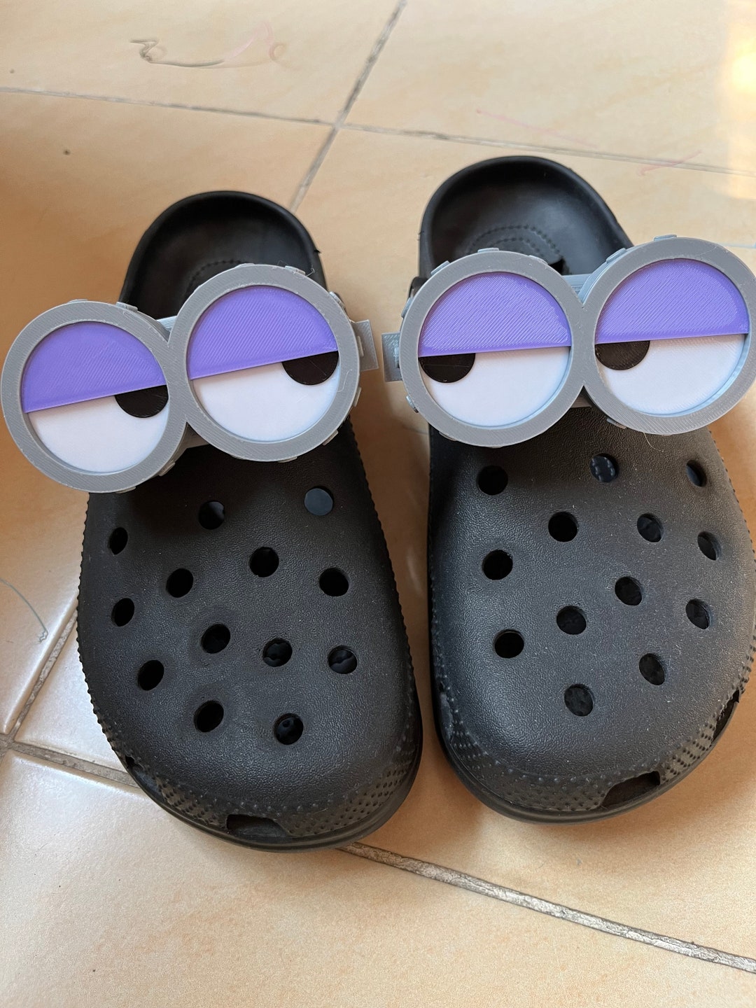 Helmet Eyes Cute Charms for Croc With Many Colors - Etsy