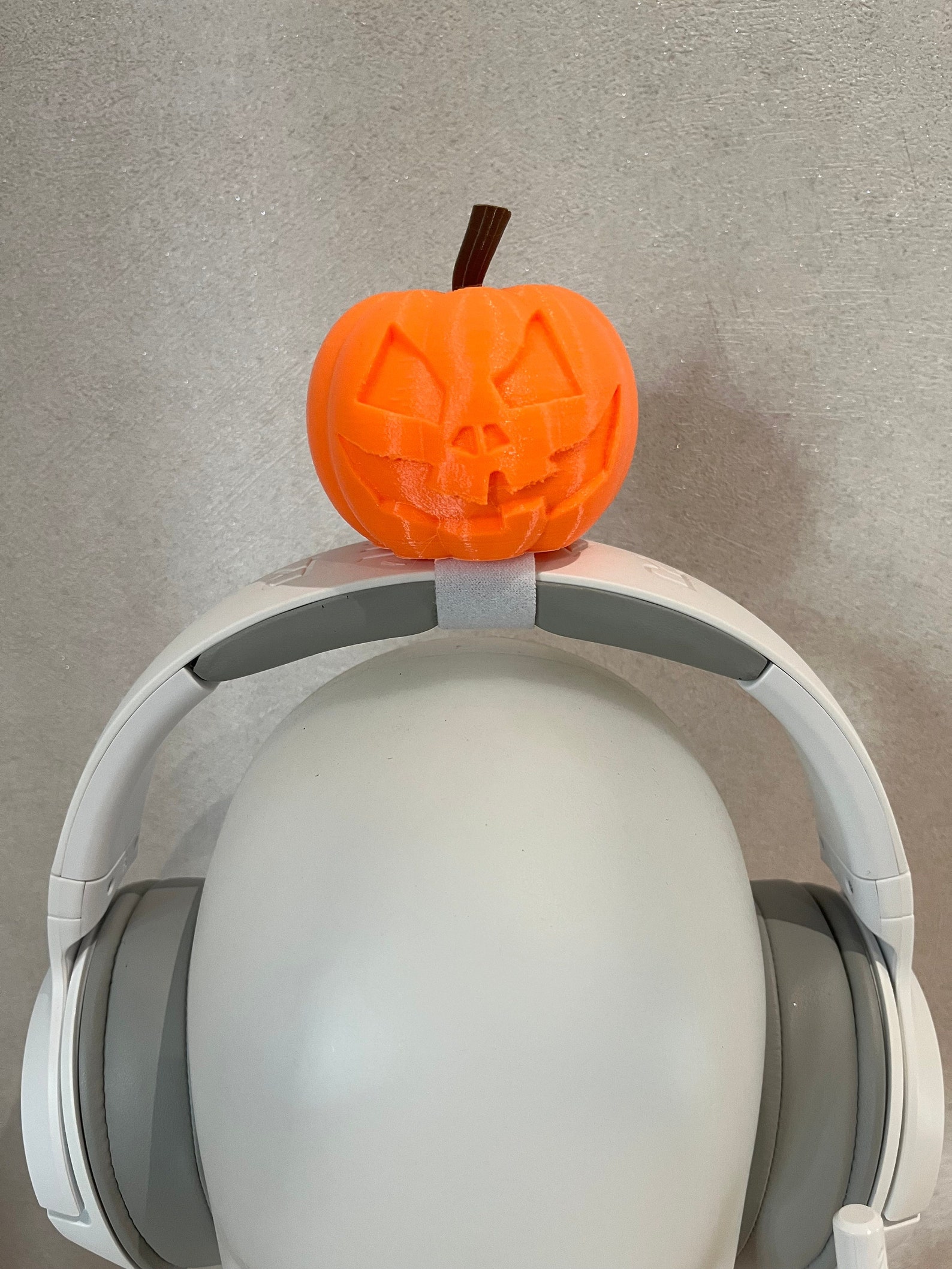 Pumpkin for Headphones / Headset for Game Fun Streaming Anime Cosplay ...