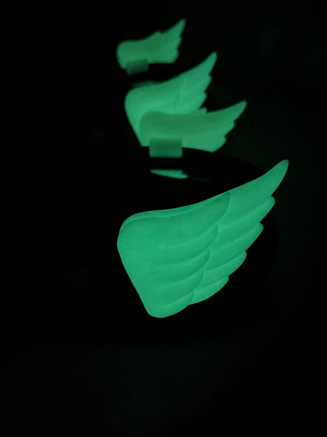 Glow in the Dark Big Double Wings for Croc, Real Wings Like - Etsy