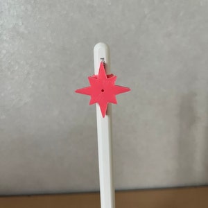 Star Clip 3D Printed for Apple Pencil/pencil - Etsy