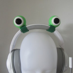 King Frog Eyes for Headphones / Headset for Game Fun Streaming Anime ...