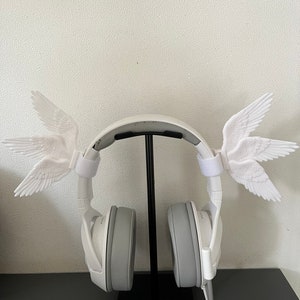 Three Angle Wings for Headphones / Headset for Streaming Anime Cosplay ...