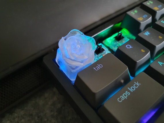 Rose Mechanical Keycaps 3D Printed | Etsy
