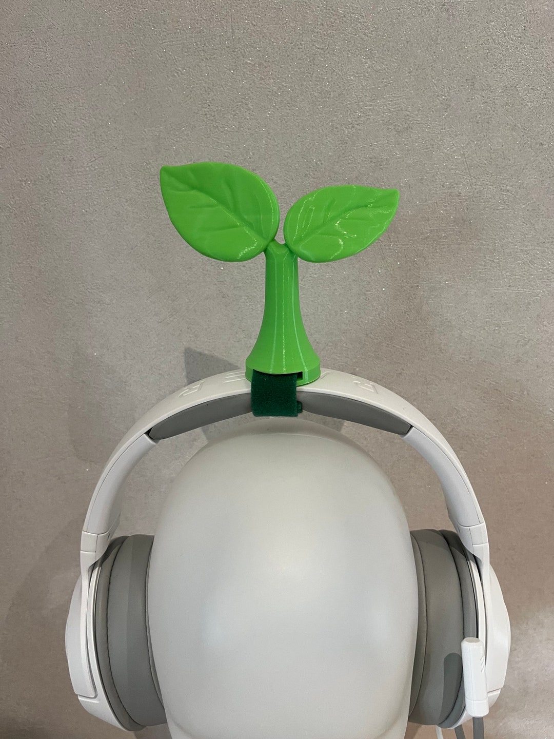 Sprout Leaf for Headphones / Headset for Streaming Anime Cosplay - Etsy