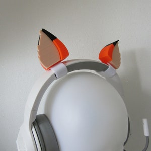 Fox Ears for Headphones / Headset for Game Fun Streaming Anime Cosplay ...