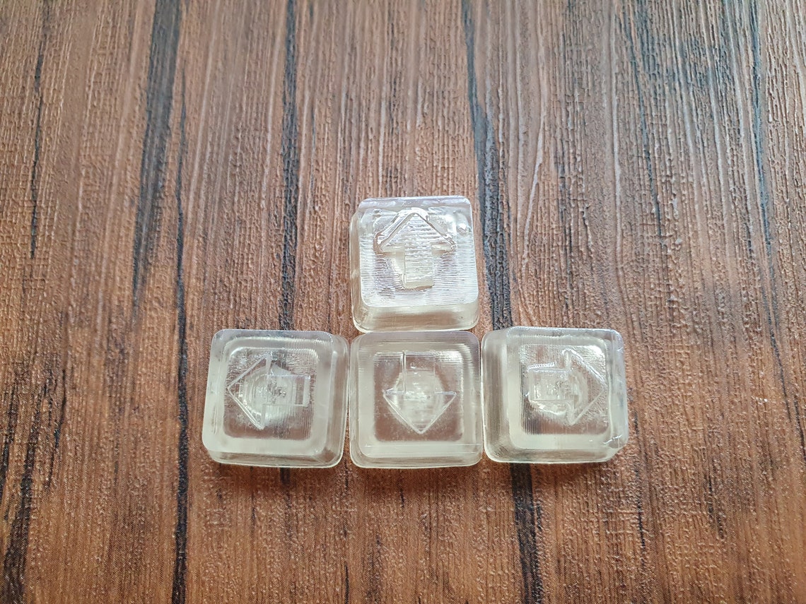 Clear Arrow Mechanical Keycaps 3D Printed - Etsy
