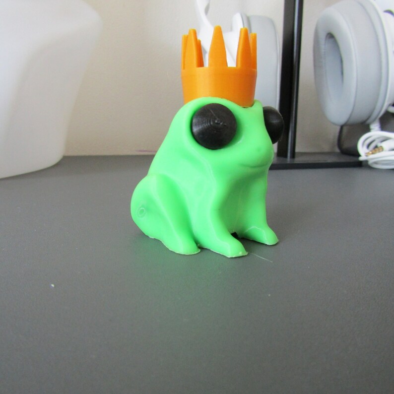 King Frog for Headphones / Headset for Streaming Anime Cosplay - Etsy