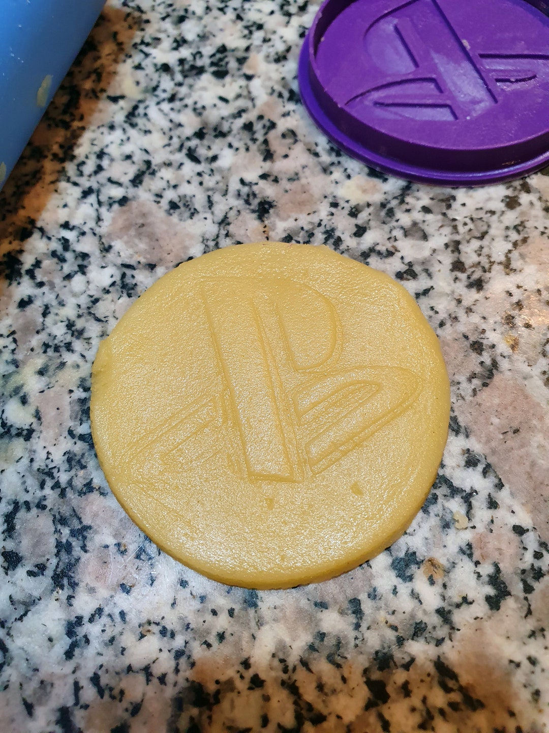 Playstation Logo Cookie Cutter With Stamp - Etsy