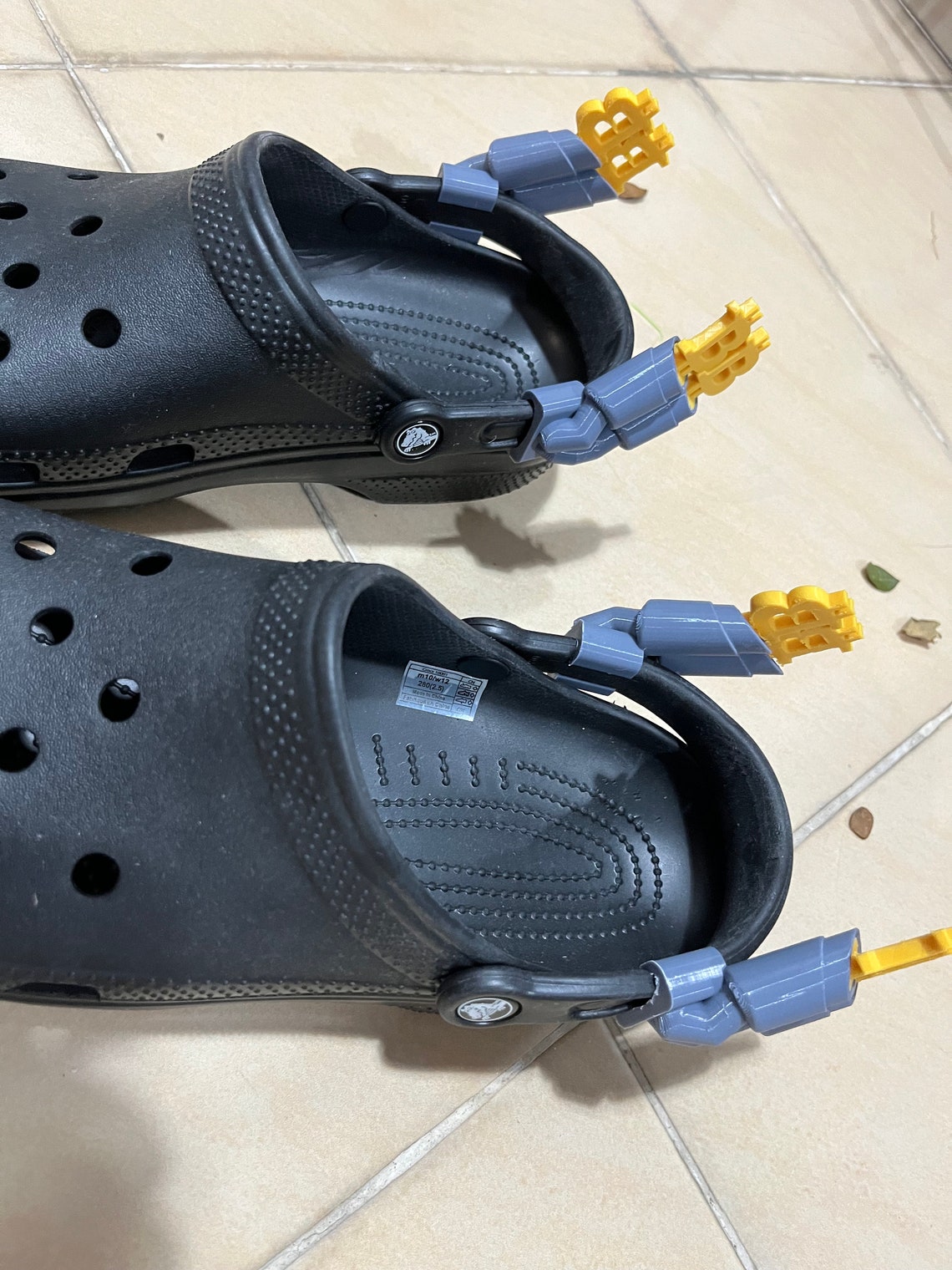 Twin Muffler Exhaust With Bitcoin Sign for Croc - Etsy