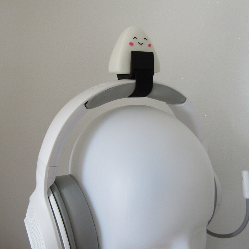 Onigiri for Headphones / Headset for Streaming Anime Cosplay - Etsy